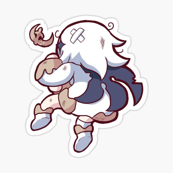 "Paimon is Dead" Sticker for Sale by DrogoDoggo | Redbubble