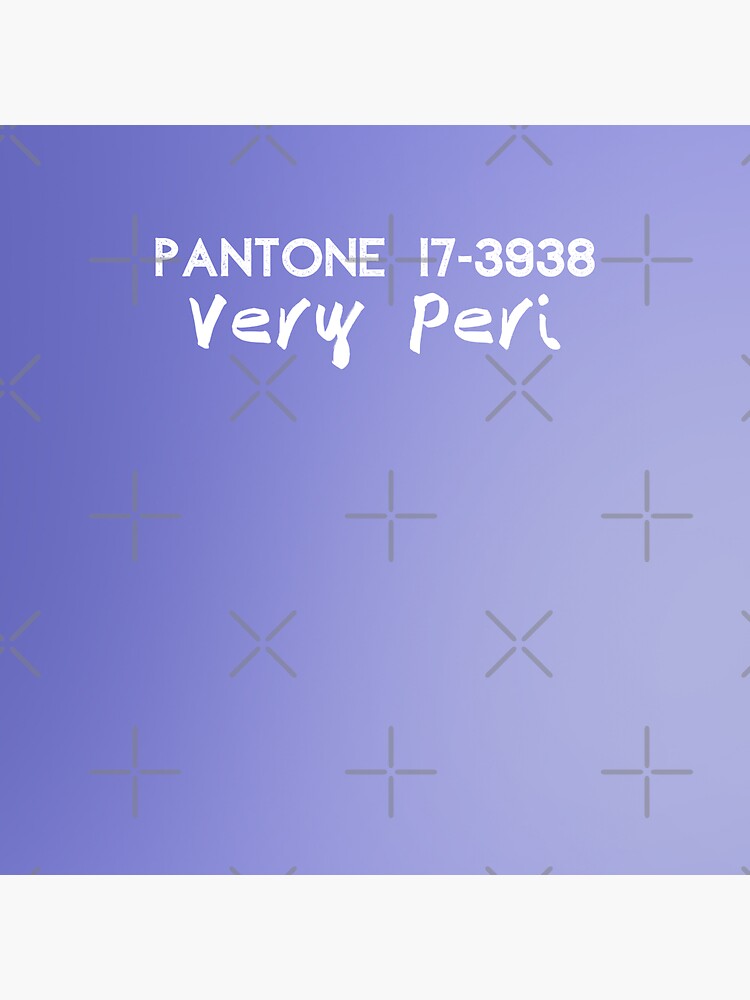 "Pantone Color of the Year 2022, Very Peri, Best Seller " Sticker for ...