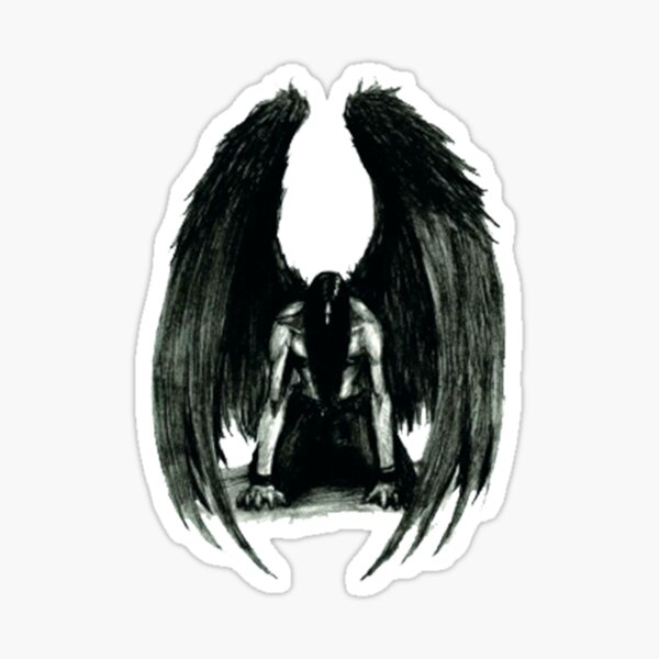 "dark angel" Sticker for Sale by AndyArtic | Redbubble