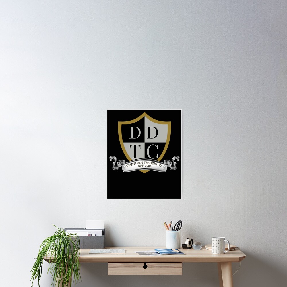 "DDTC Condensed Logo II" Poster for Sale by lwenHii123 | Redbubble