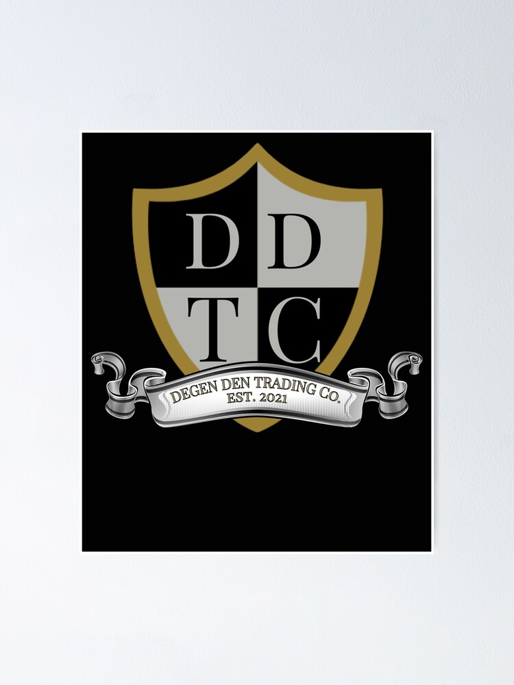 "DDTC Condensed Logo II" Poster for Sale by lwenHii123 | Redbubble
