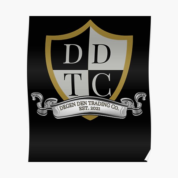 "DDTC Condensed Logo II" Poster for Sale by lwenHii123 | Redbubble