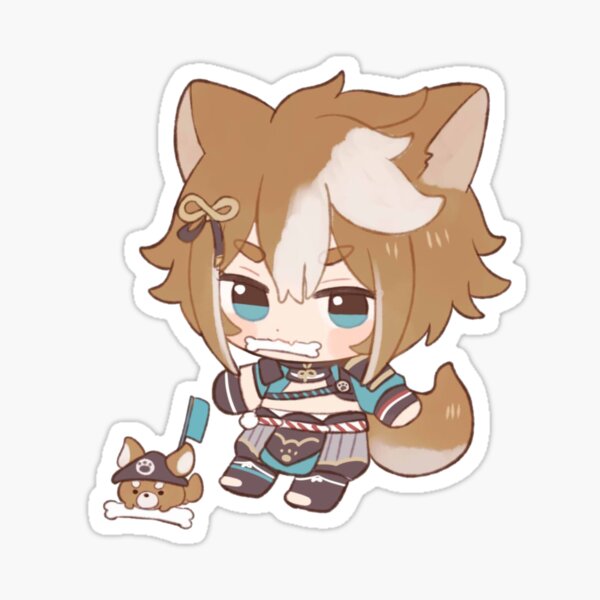 "Genshin Impact Gorou" Sticker for Sale by YoimiyaChan | Redbubble
