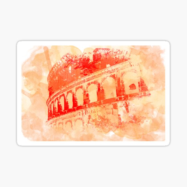 "Rome - Colosseum" Sticker for Sale by ErianAndre | Redbubble