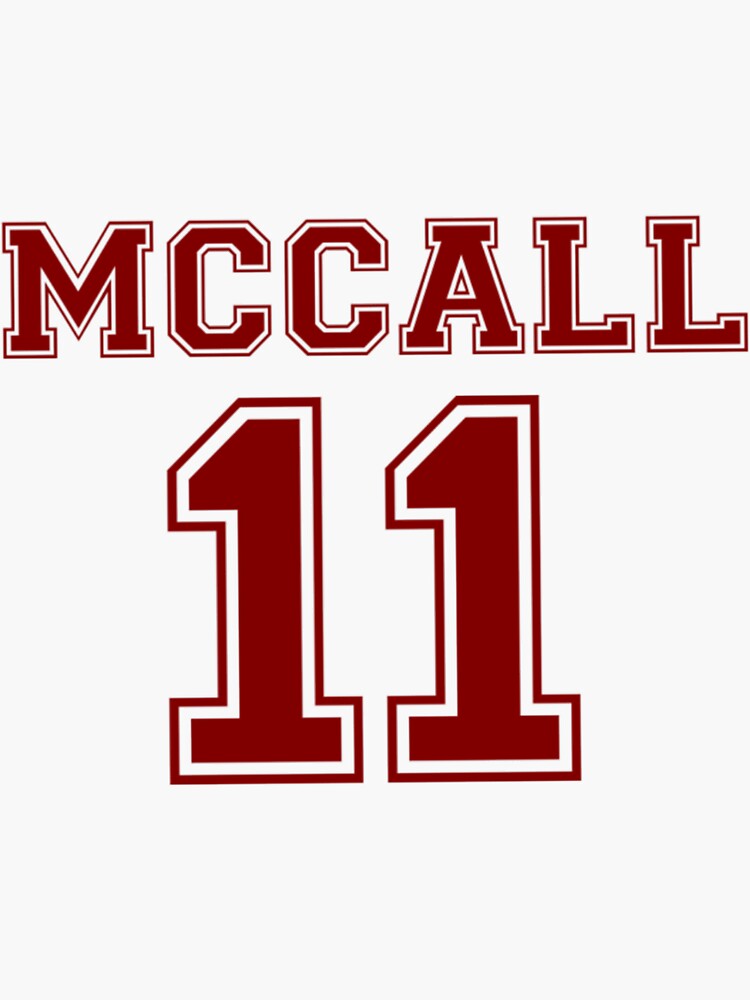 "Scott Mccall Jersey" Sticker for Sale by zeinab-elsaadi | Redbubble