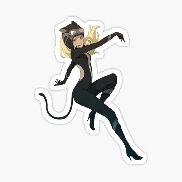 "Gravity Rush - Spy Kat Destiny of Spirits Colab" Sticker for Sale by ...
