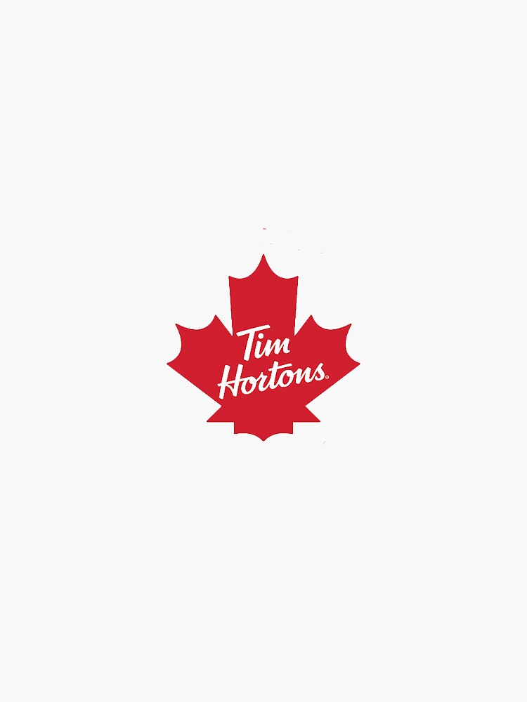 "Tim hortons " Sticker for Sale by jakephillips05 | Redbubble