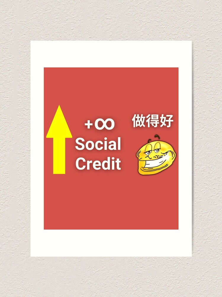 "Plus Infinite Social Credit Meme - Plus Infinite + ∞ Chinese Social ...