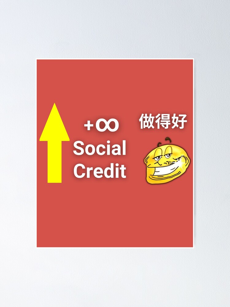 "Plus Infinite Social Credit Meme - Plus Infinite + ∞ Chinese Social ...