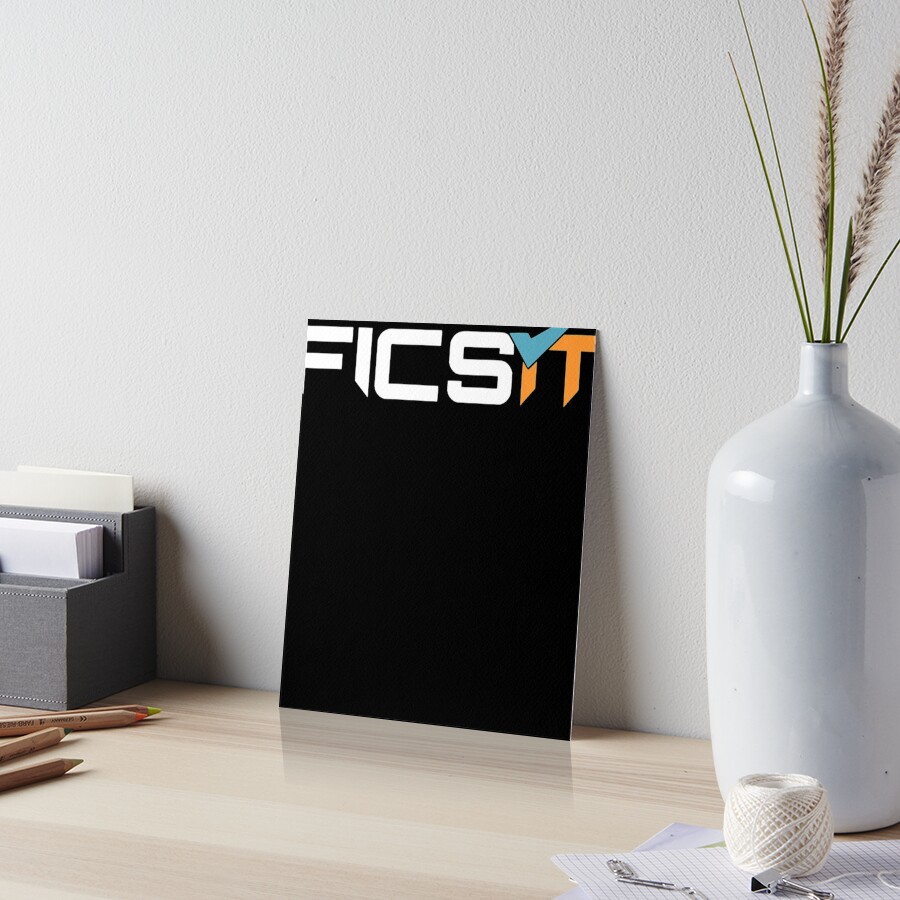 "FICSIT Satisfactory Logo " Art Board Print by thaliamurra | Redbubble