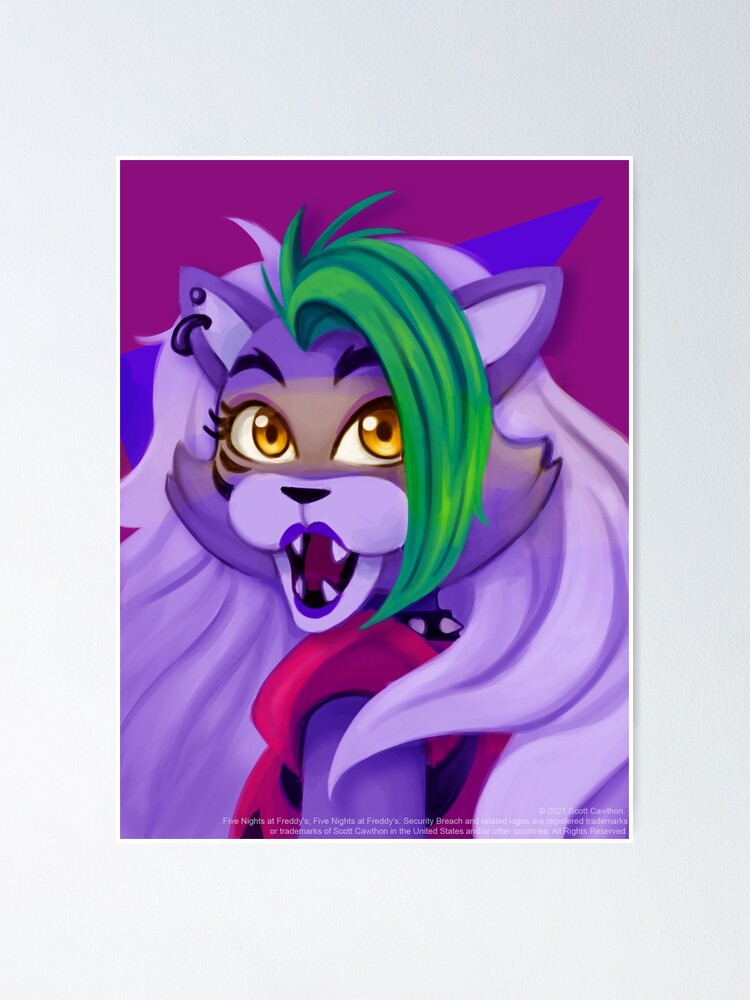 "Roxanne Wolf Bust" Poster for Sale by popcultmania | Redbubble