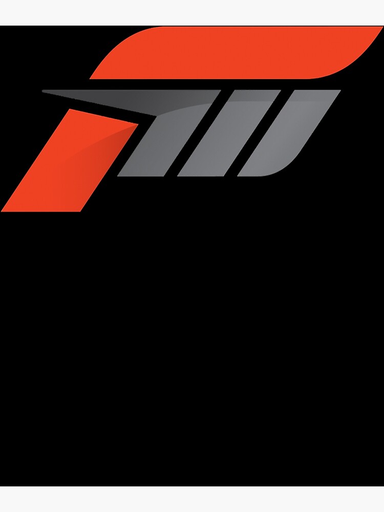 "Forza Motorsport Logo " Poster for Sale by milasherm | Redbubble