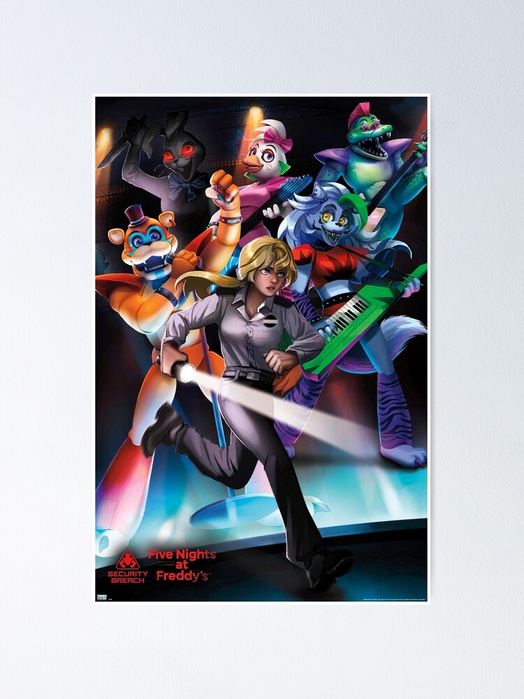 "Security Breach Poster" Poster for Sale by popcultmania | Redbubble