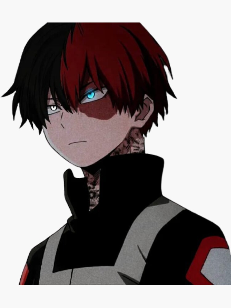 "Todoroki edgy edit My Hero Academia" Sticker for Sale by ShaddyKiddo ...