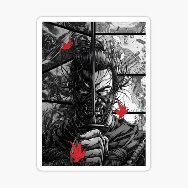 "Ghost of Tsushima Classic T-Shirt.png" Sticker for Sale by Twyer ...