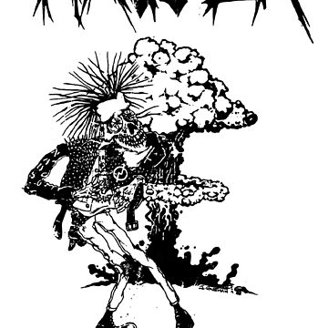 "Nausea band" Sticker for Sale by NeonLucifer | Redbubble