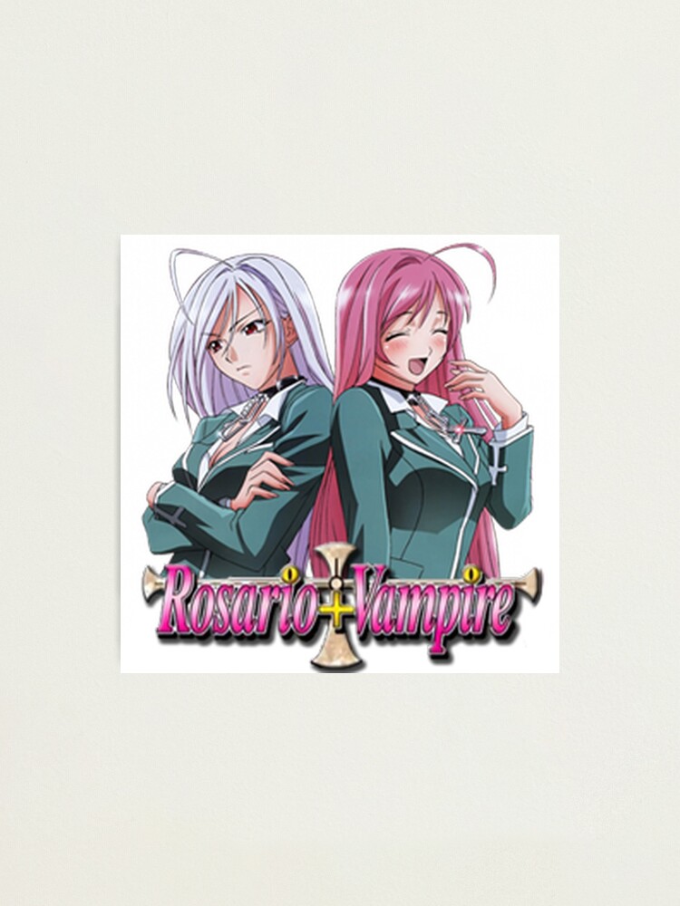 "Rosario + Vampire - logo" Photographic Print for Sale by BaryonyxStore ...