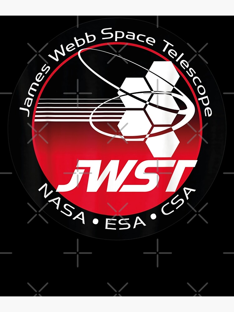 "James Webb Space Telescope Logo " Art Print for Sale by Strangeart21 ...