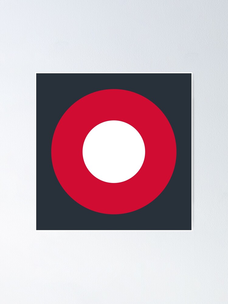 "Königlich Dänische Luftwaffe - Roundel" Poster von wordwidesymbols ...