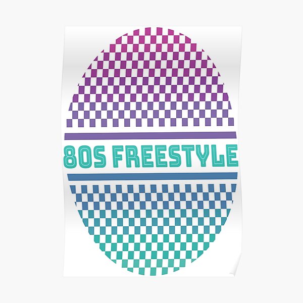 "Freestyle music of the 80s - Latin African hip Hop" Poster by ...