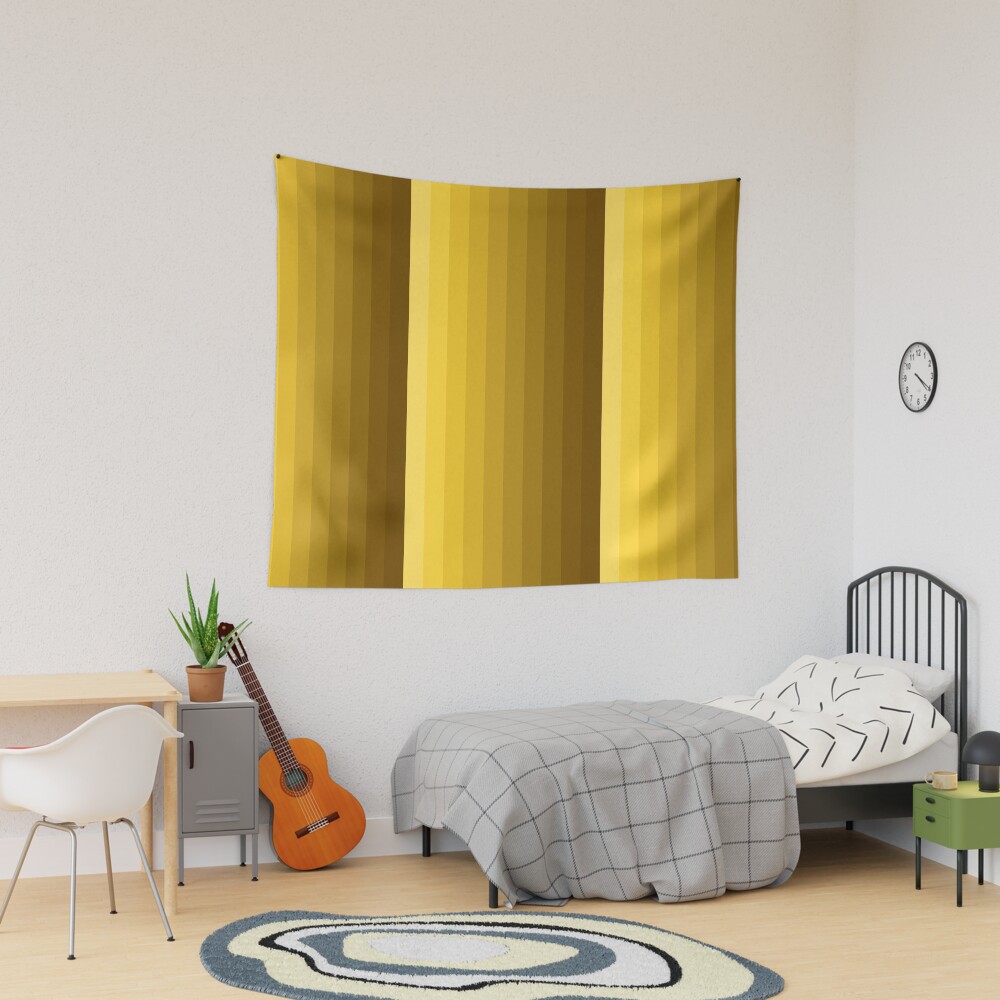 "Shades of Gold Color Palette Stripes" Photographic Print for Sale by ...