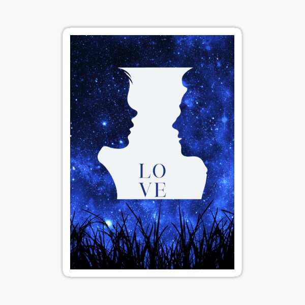 "Love face" Sticker for Sale by MrGobo | Redbubble