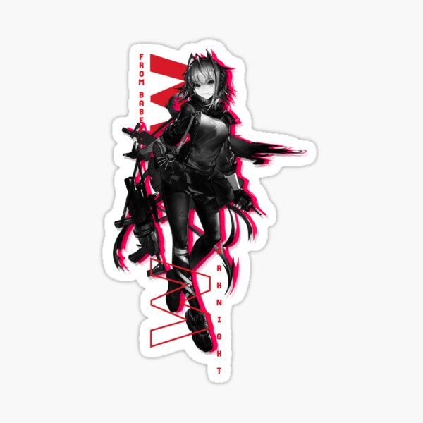 "ARKN1GHTS - W Arknights Operator from Babel" Sticker for Sale by ...