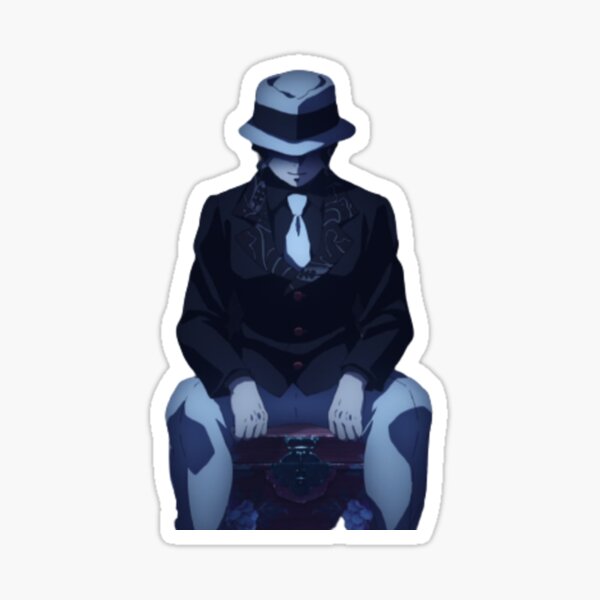 "KIBUTSUJI MUZAN - Kimetsu no Yaiba Yuukaku hen" Sticker von MeroMeroS ...