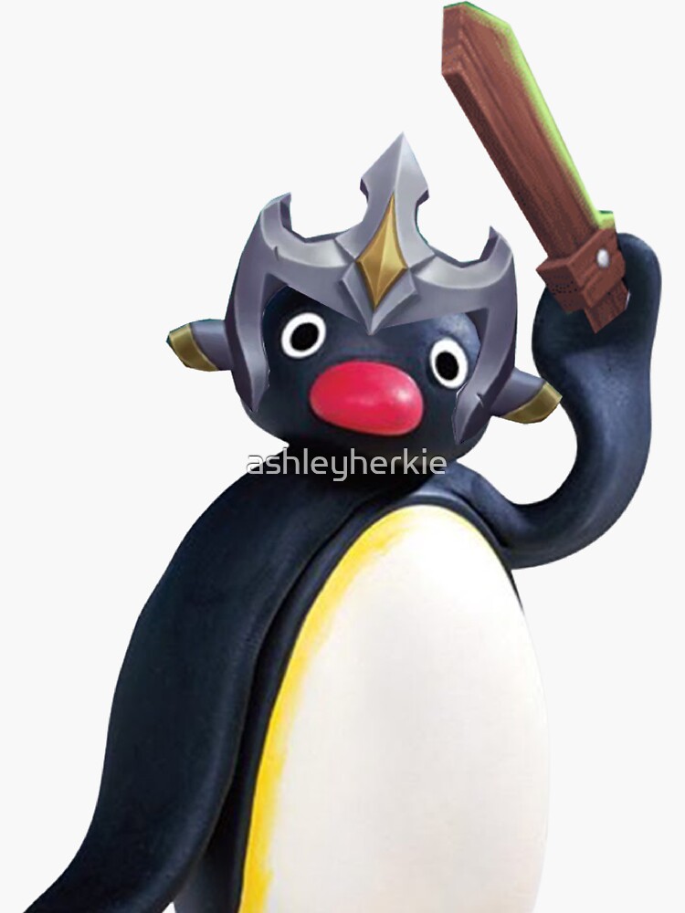 "Pingu Noot Noot" Sticker by ashleyherkie | Redbubble