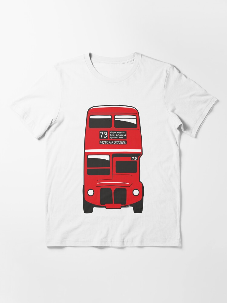 "London bus" T-shirt for Sale by car2oonz | Redbubble | bus t-shirts ...