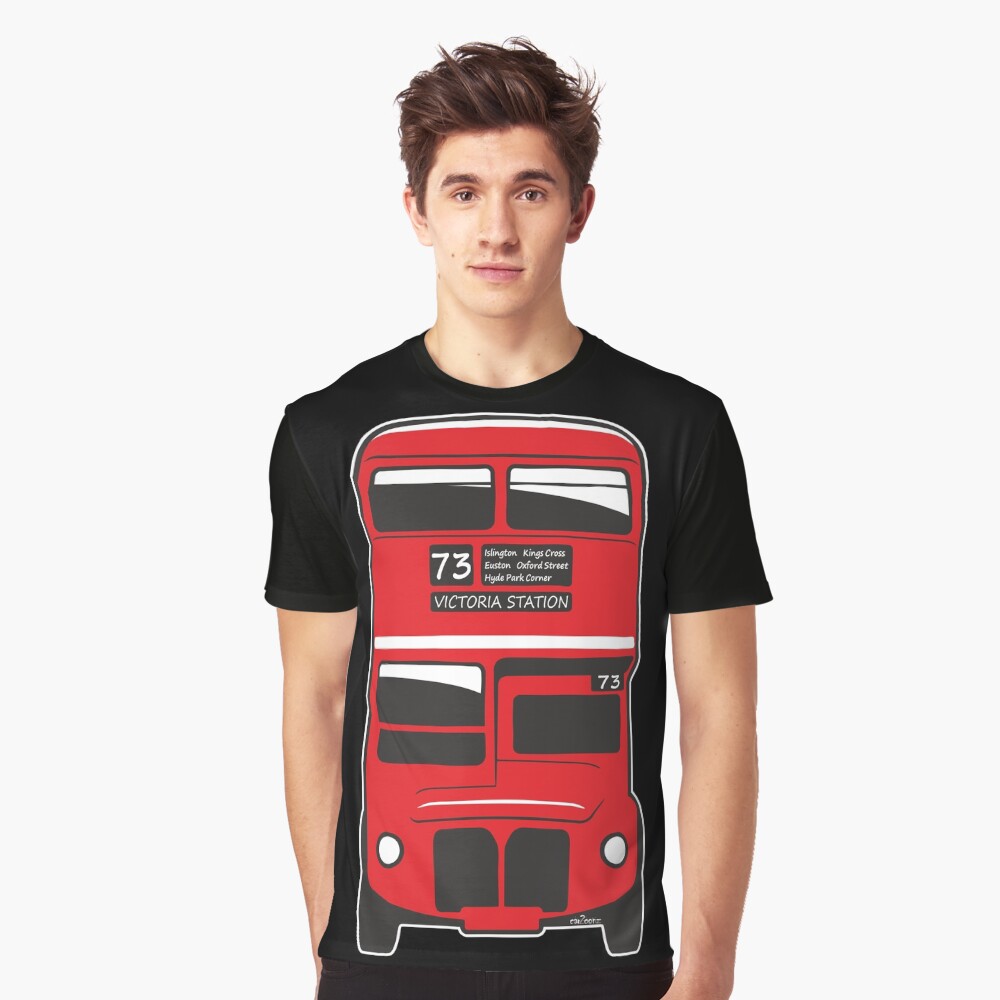 "London bus" Sticker for Sale by car2oonz | Redbubble