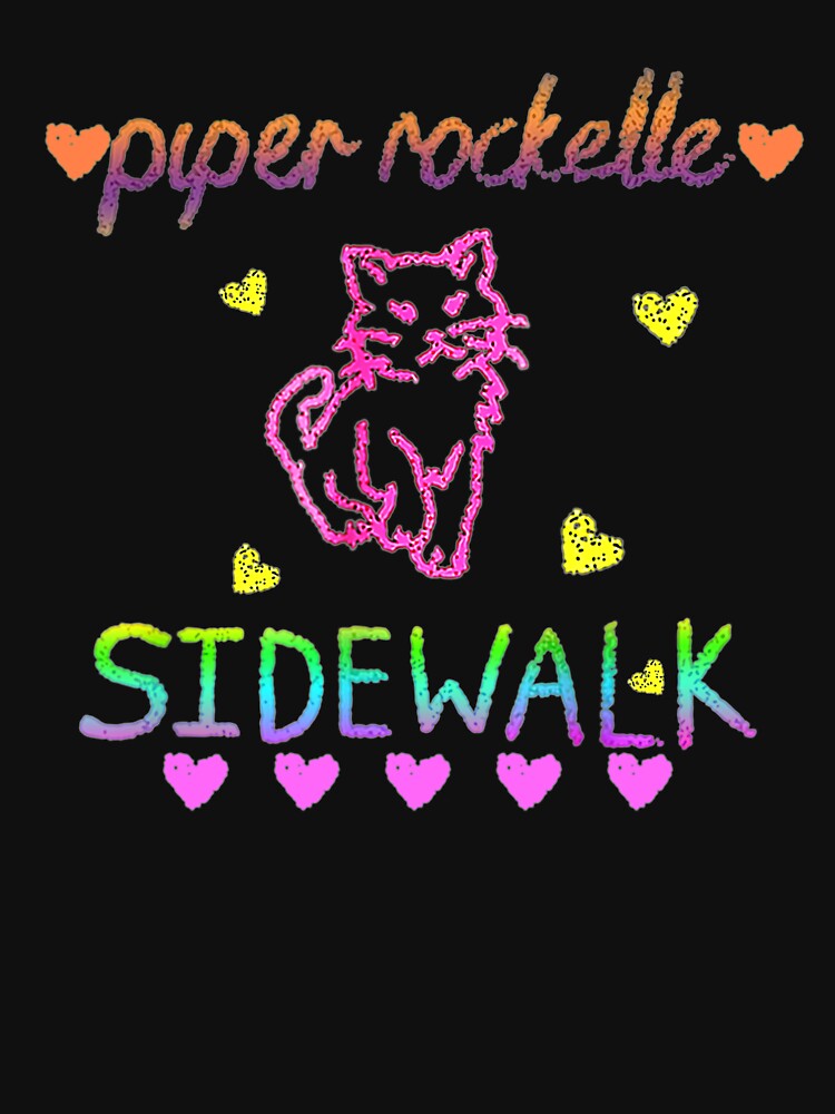 "Funny Cat Vintage Piper Rockelle Sidewalk" Essential T-Shirt for Sale ...