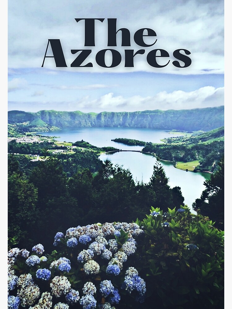 The Azores Islands Premium Matte Vertical Poster