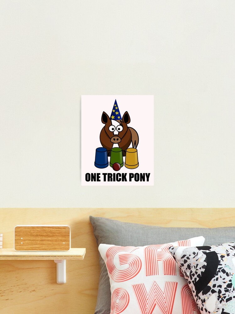One Trick Pony Wall Stickers