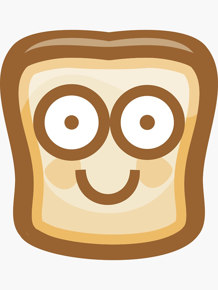 "Derpy Toast" Sticker by snoutup | Redbubble