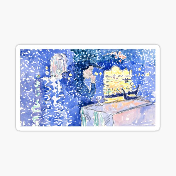 "Night of the Festival of the Redeemer" Sticker by rimmatv | Redbubble