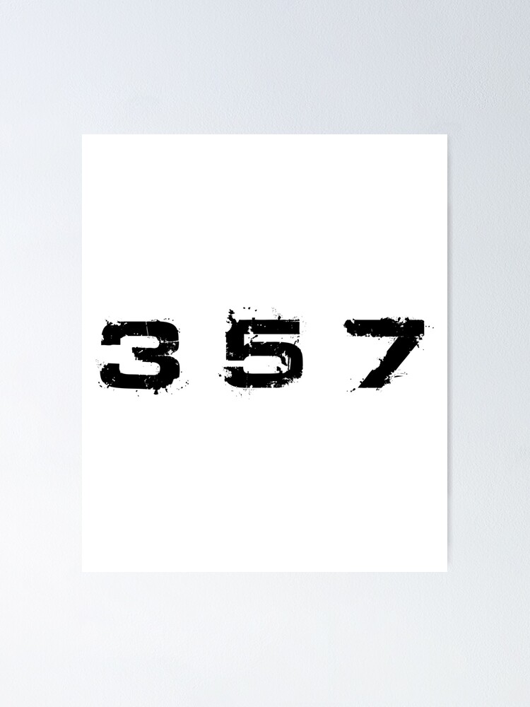 "Lucky number 357,new year,christmas,2022,Family" Poster for Sale by ...