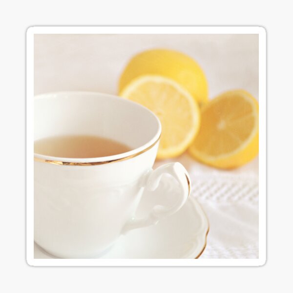 "Lemon Tea." Sticker for Sale by flossyrandle | Redbubble