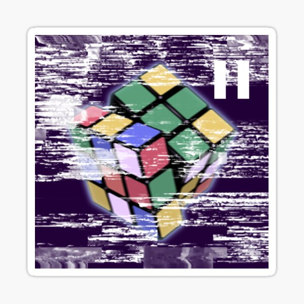 "Paused" Sticker by wintermedia | Redbubble