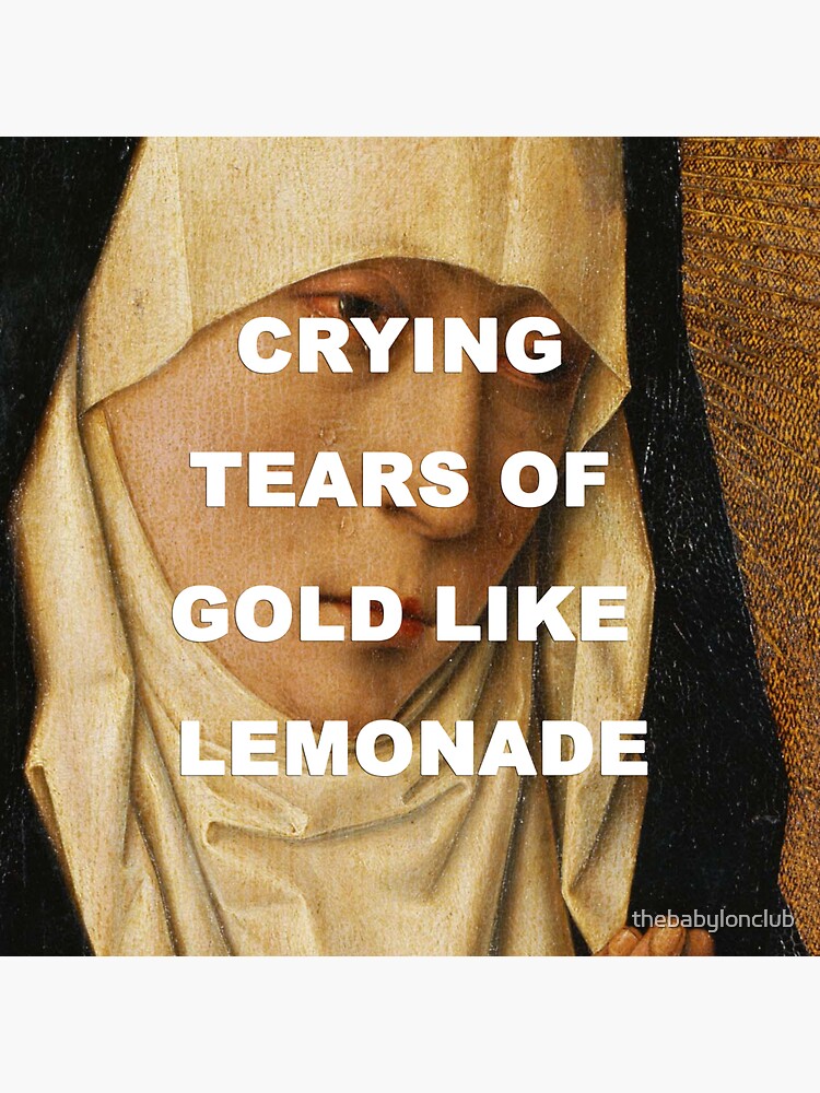 "Mater Dolorosa's Ultraviolence" Sticker for Sale by thebabylonclub ...