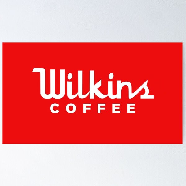 "Wilkins Coffee Logo" Poster for Sale by gameshowfan2001 | Redbubble
