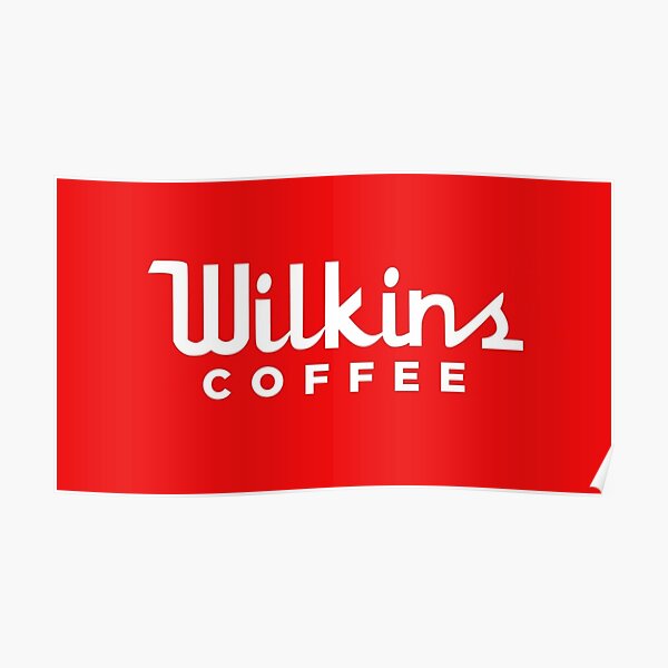 "Wilkins Coffee Logo" Poster by gameshowfan2001 | Redbubble