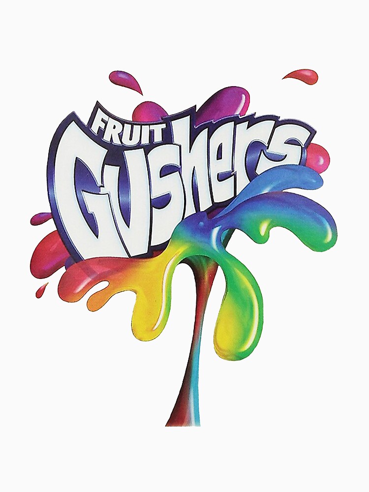 "Fruit Gushers 90s logo" T-shirt for Sale by Udin004 | Redbubble ...