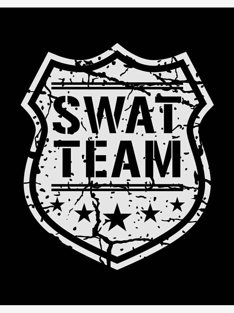 "Swat Team Shield" Art Board Print for Sale by pallkris | Redbubble