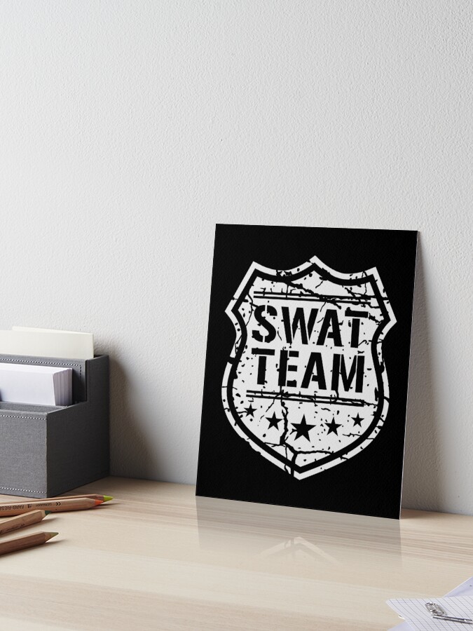 "Swat Team Shield" Art Board Print for Sale by pallkris | Redbubble