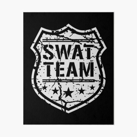 "Swat Team Shield" Art Board Print for Sale by pallkris | Redbubble