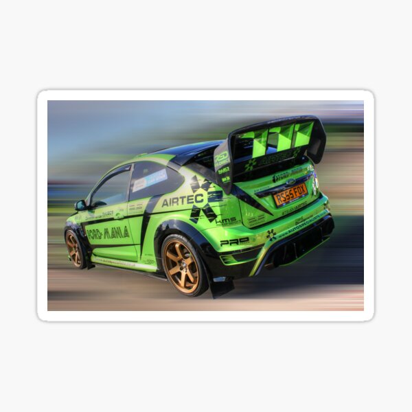 "671BHP FOCUS RS" Sticker by ViczS | Redbubble