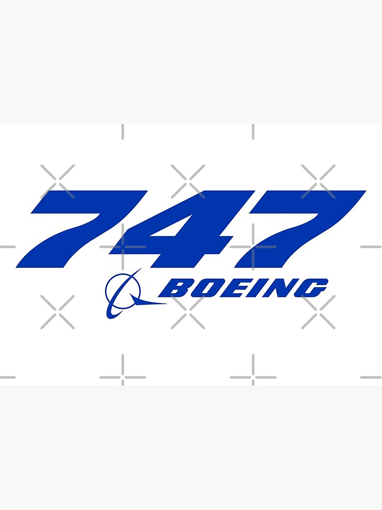 Póster «Logotipo de Boeing 747» de magazinecombate | Redbubble