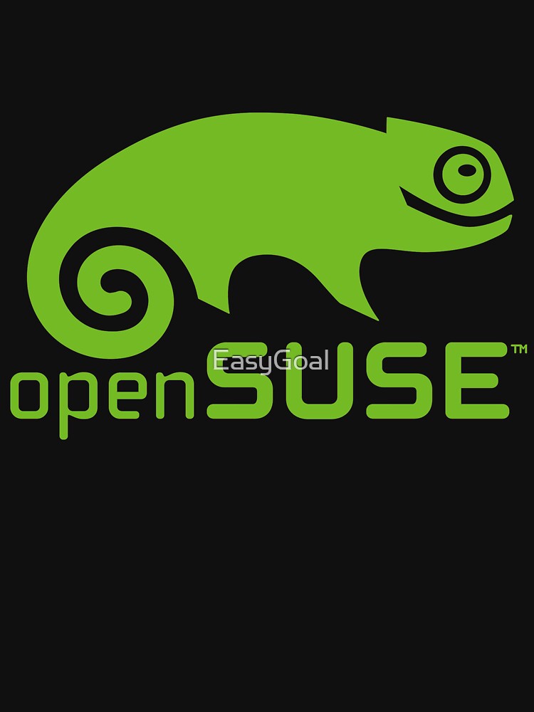 "openSUSE LINUX" T-shirt for Sale by EasyGoal | Redbubble | opensuse ...