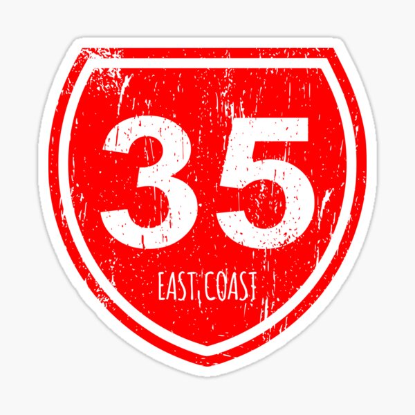"Highway 35 East Coast Aotearoa" Sticker for Sale by Kiwidom | Redbubble